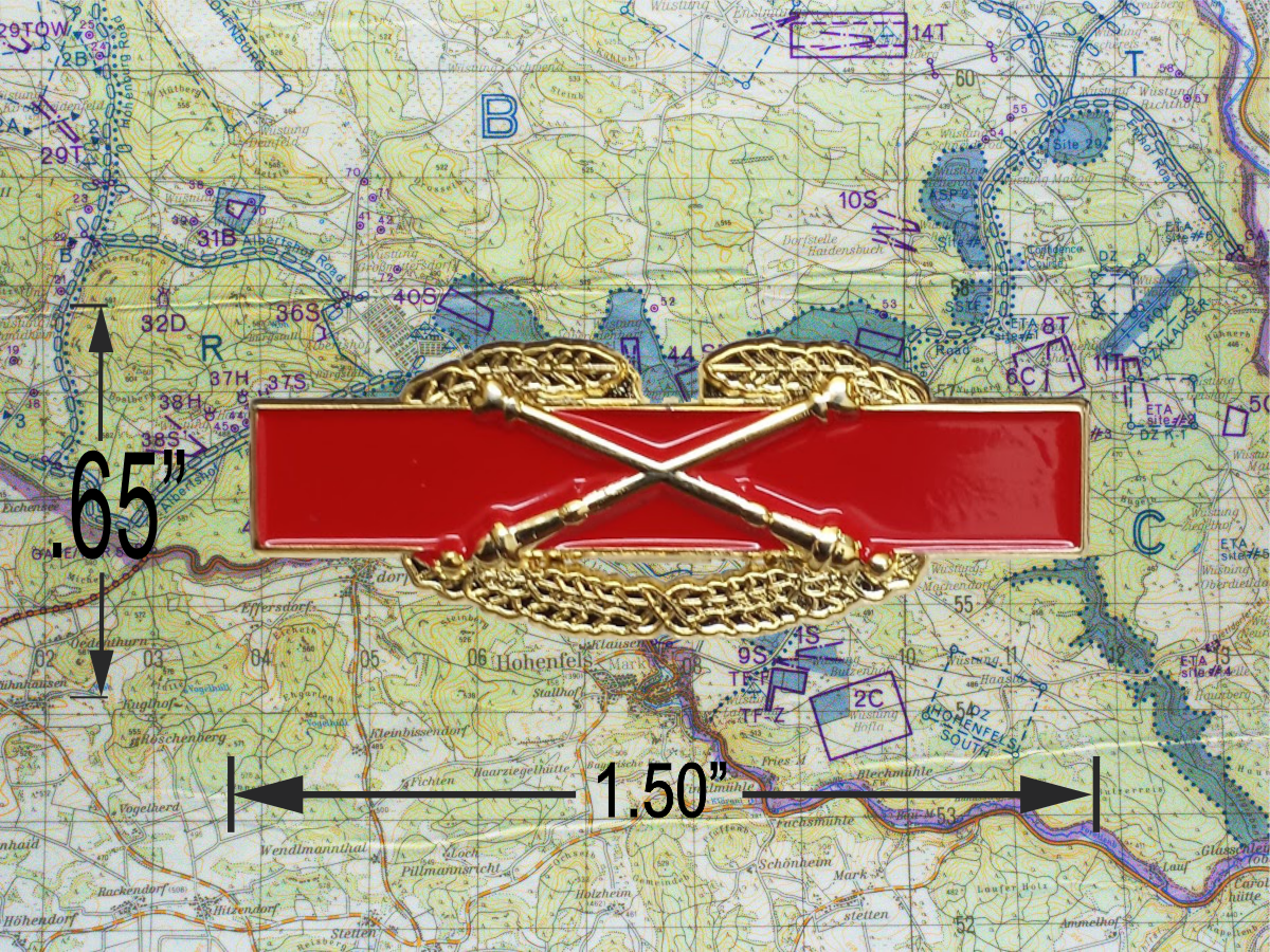 Combat Field Artillery Hat Pin K70