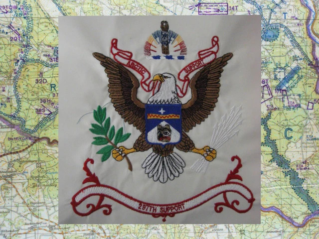 297 Support Battalion Flag
