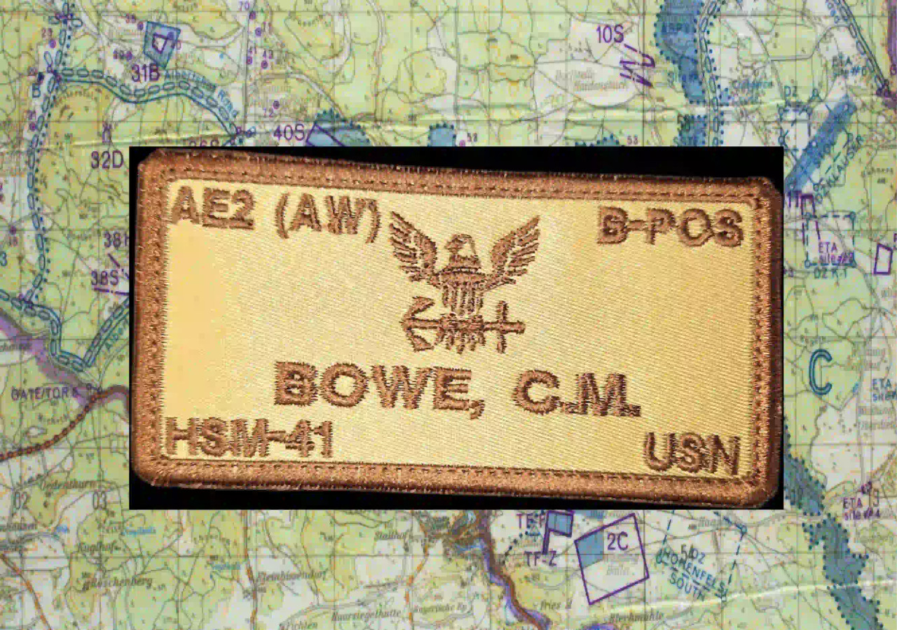 US Navy Flack Plate Carrier Patch