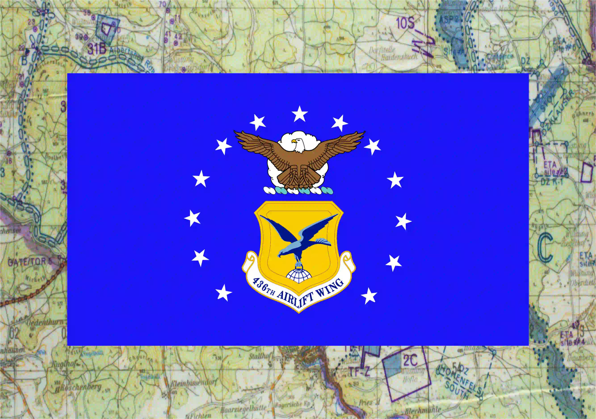 436th Airlift Wing Gift Flag