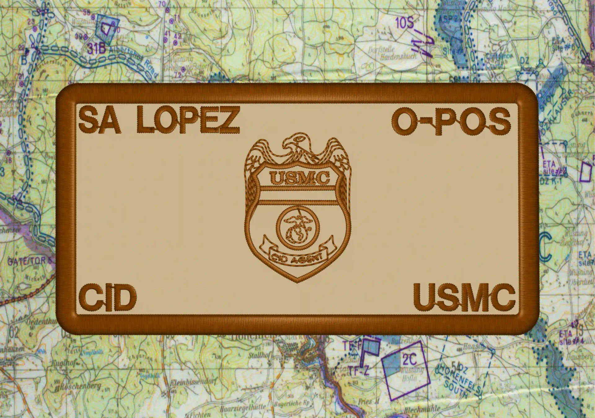 USMC CID Kill Patch USMC for Plate Carrier