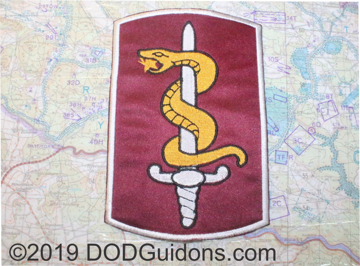 30th Medical Brigade Patch. Perfect for a riding vest or jacket. Can be ...