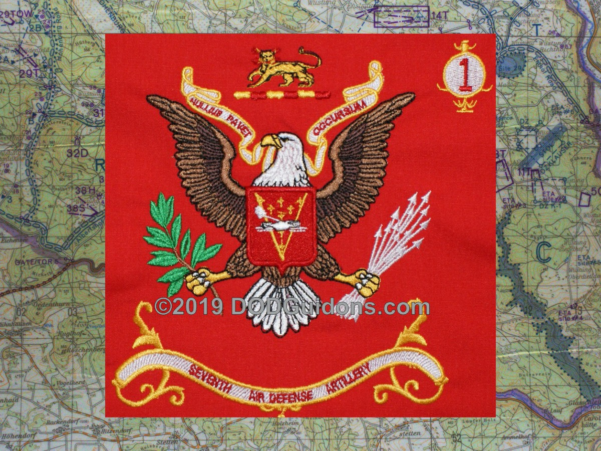 7th Air Defense Artillery Regimental Flag