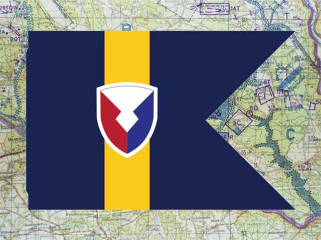 U.S. Army garrison Guidon (Regulation)