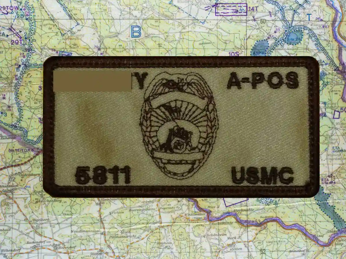 USMC LAV-25 Kill Patch for Plate Carrier