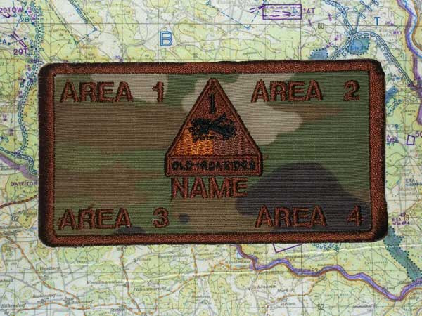 Armor Flak Plate Carrier Name Tape