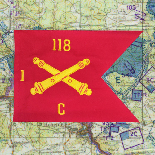Field Artillery Mini Guidon