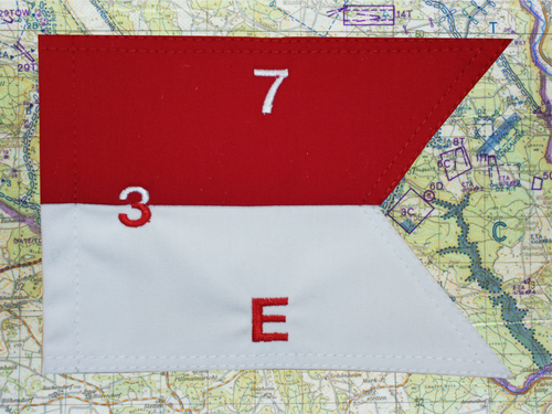 Army Mini Guidon Half Size for Frame (10x14)