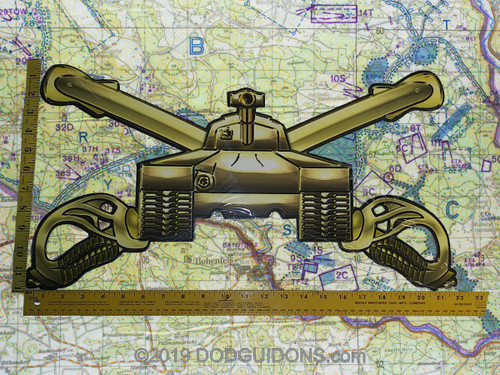 U.S. ARMY ARMOR METAL SIGN