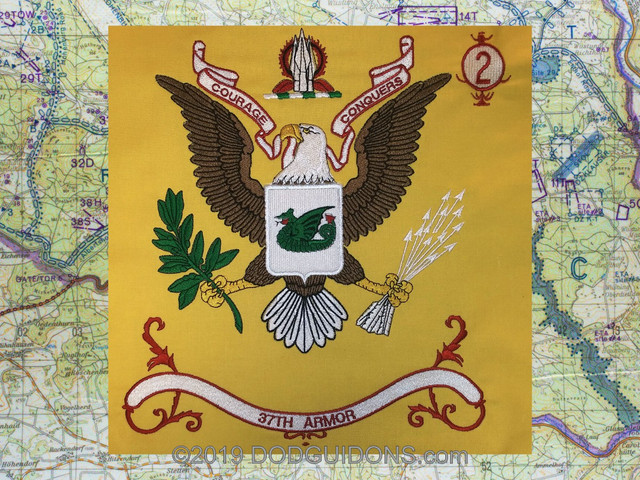 34th Signal Regimental Flag