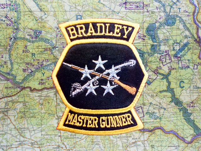 Bradley Master Gunner Patch B4 - DODGuidons Flags and Streamer