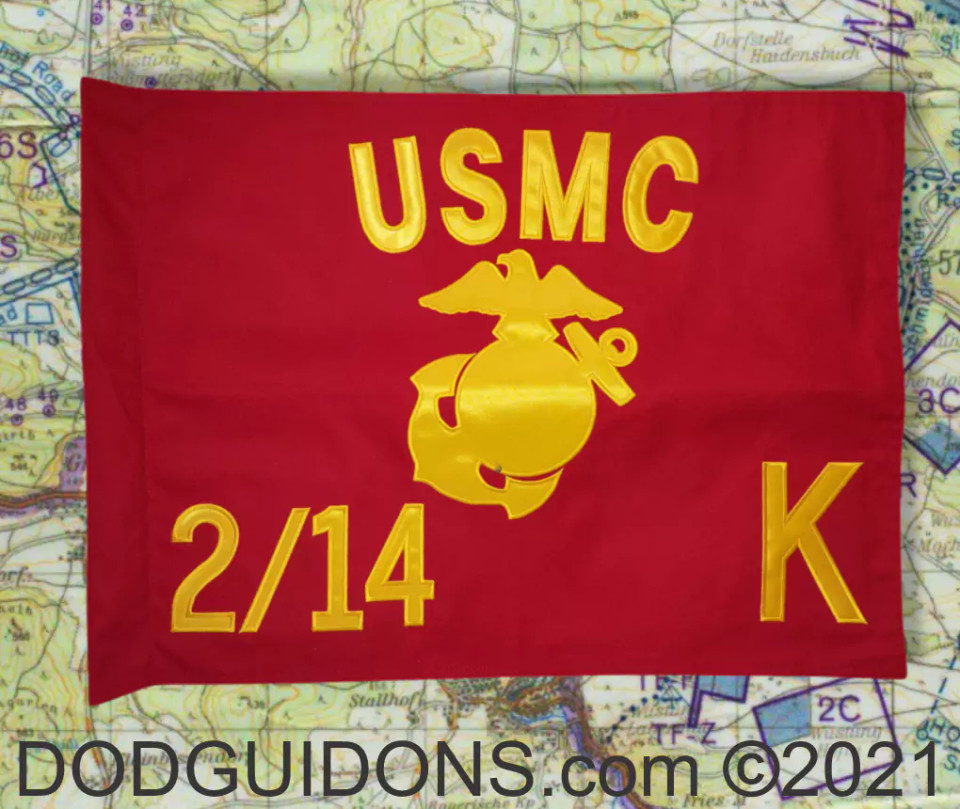 USMC Guidons | MCO Marine Corps Guidon Flags – DODGuidons