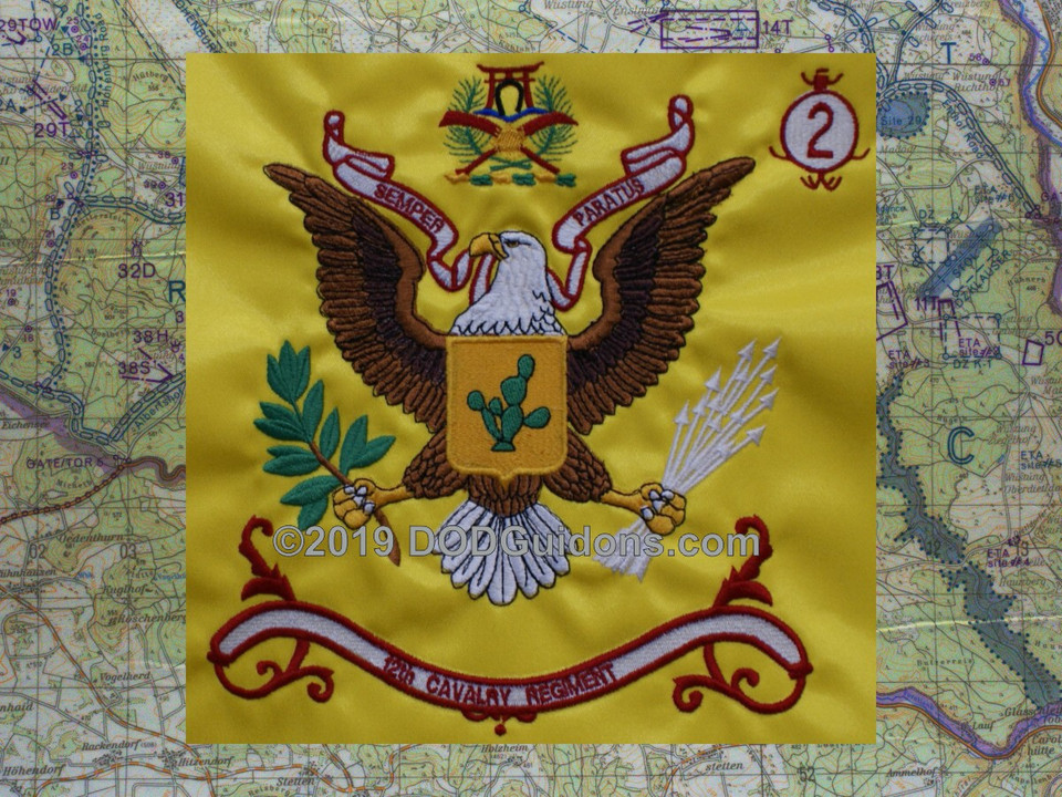 9TH Cavalry Regimental Flag