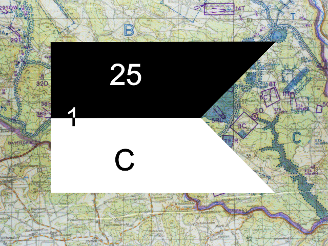 ARMY GUIDONS Double side or Single Side for Frame | Gift