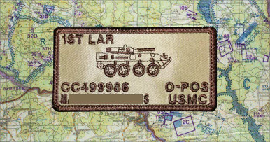 USMC LAV-25 Kill Patch for Plate Carrier