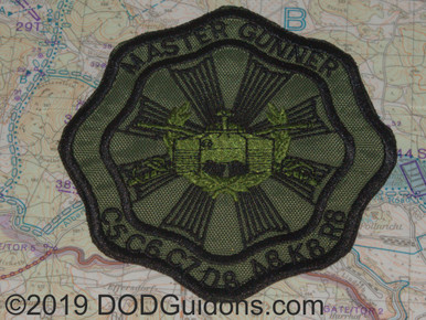 Master Gunner Patch