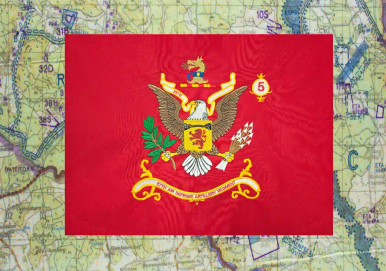 57th Air Defense Artillery Regimental Flag