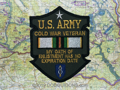 Cold War Veteran Oath Of Enlistment 8th ID