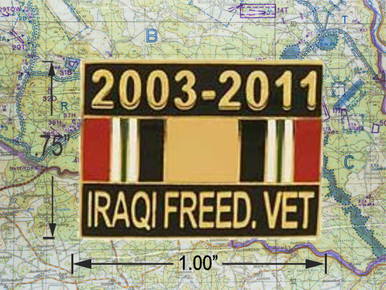 Desert Storm Iraqi Freedom Hat Pin K68