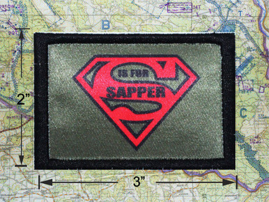 S is For Sapper Tactical Patch B4