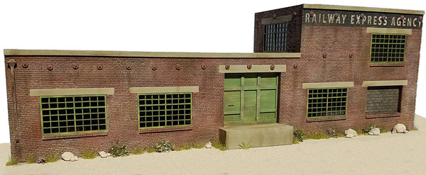 HO Scale - Railway Express Agency Background Flat Kit