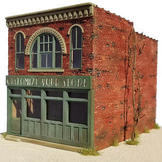 HO Scale - Two Story Storefront Starter Kit