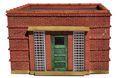 HO Scale - Brick Utility Building