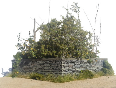 HO Scale - Dry Stacked Stone Retaining Wall Kit