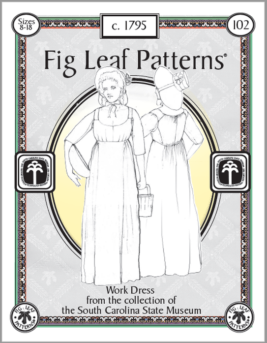 1799 Apron Front Dress Pattern - DAR Shopping
