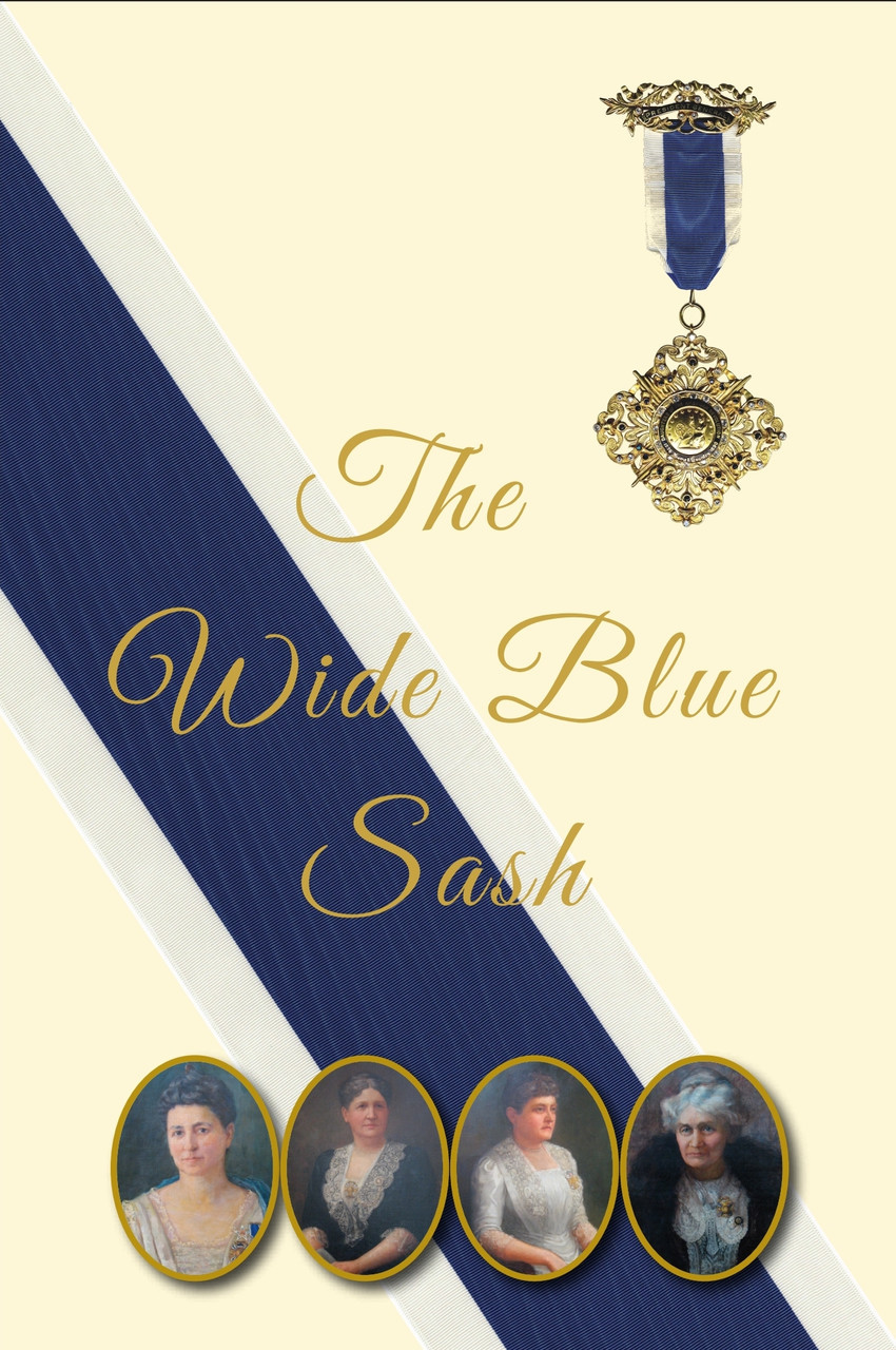 Wide Blue Sash - DAR Shopping