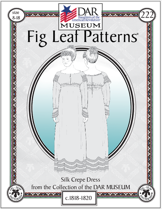 1799 Apron Front Dress Pattern - DAR Shopping
