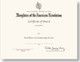 Community Service Award Pin/Certificate - DAR Shopping