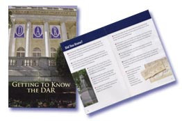Today's DAR Prospective Member Brochures (10 per pack) - DAR Shopping