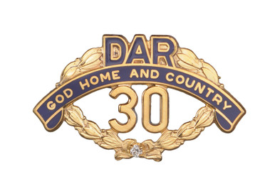 Years of Service, Diamond - 30 - DAR Shopping