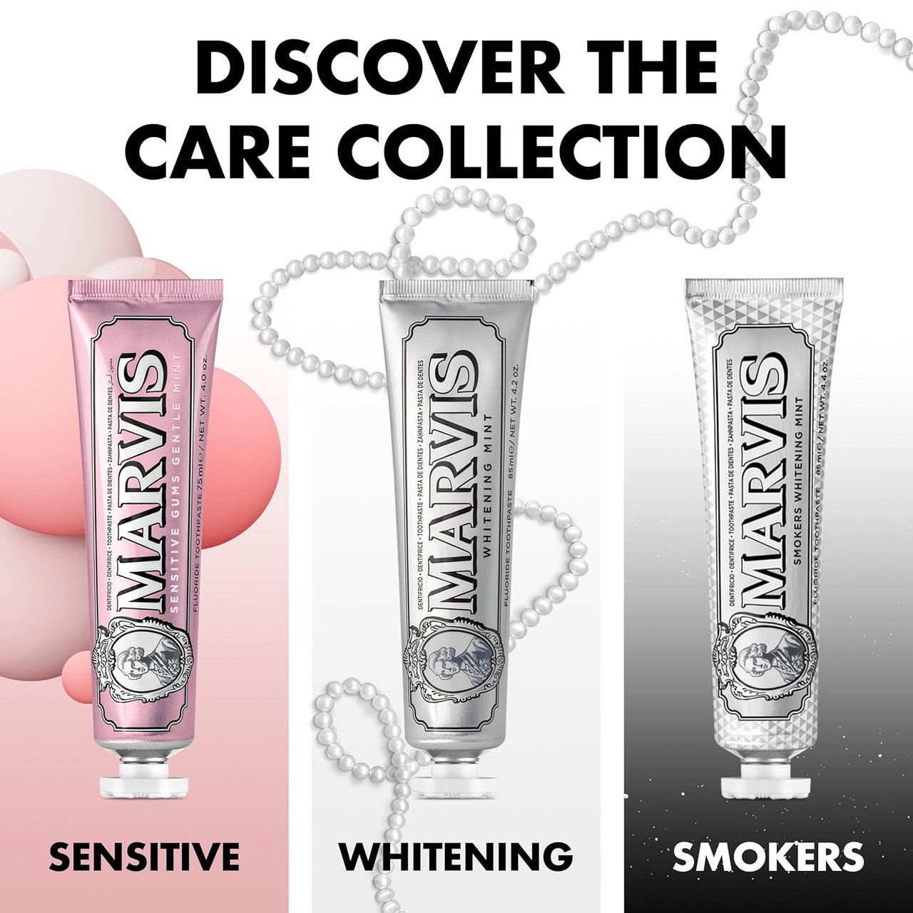 Marvis Smokers Whitening Toothpaste 85ml | Man Made Store | Official ...