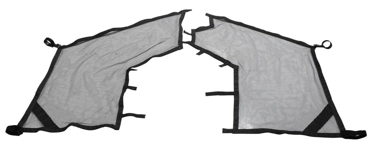USA Bike Seats Off-Road Safety Window Nets for Polaris RZR RS1 – Black ...