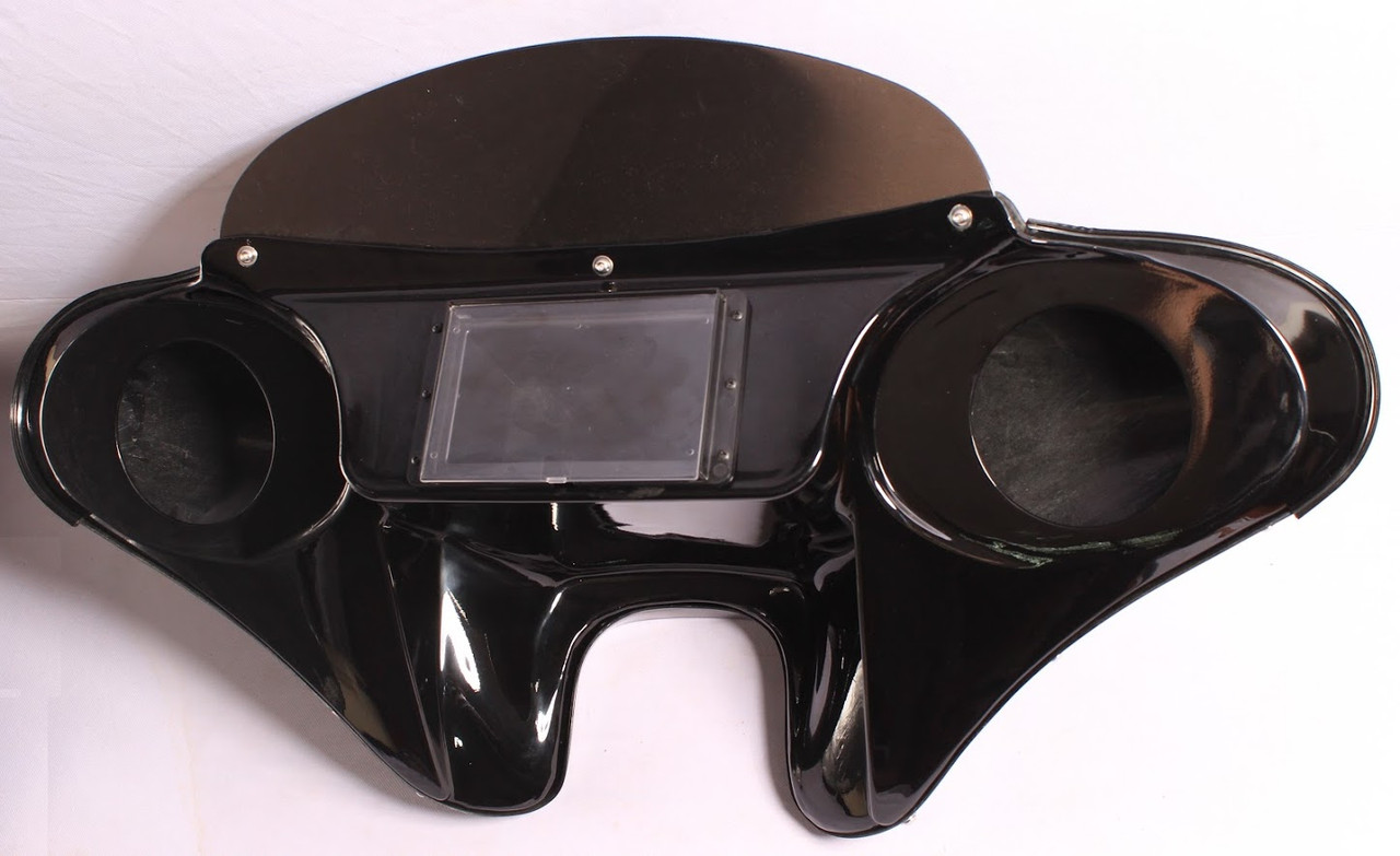 Painted Batwing Fairing Windshield for Harley Softail Rocker & Breakout ...