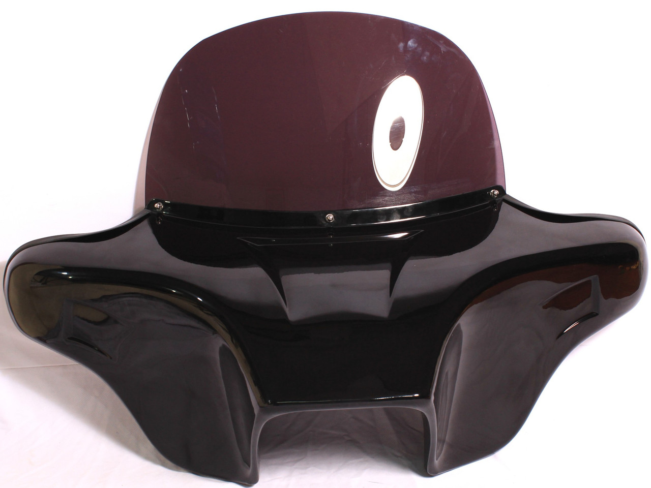 Vivid Painted Batwing Fairing & 12" Windshield for Harley Touring ...