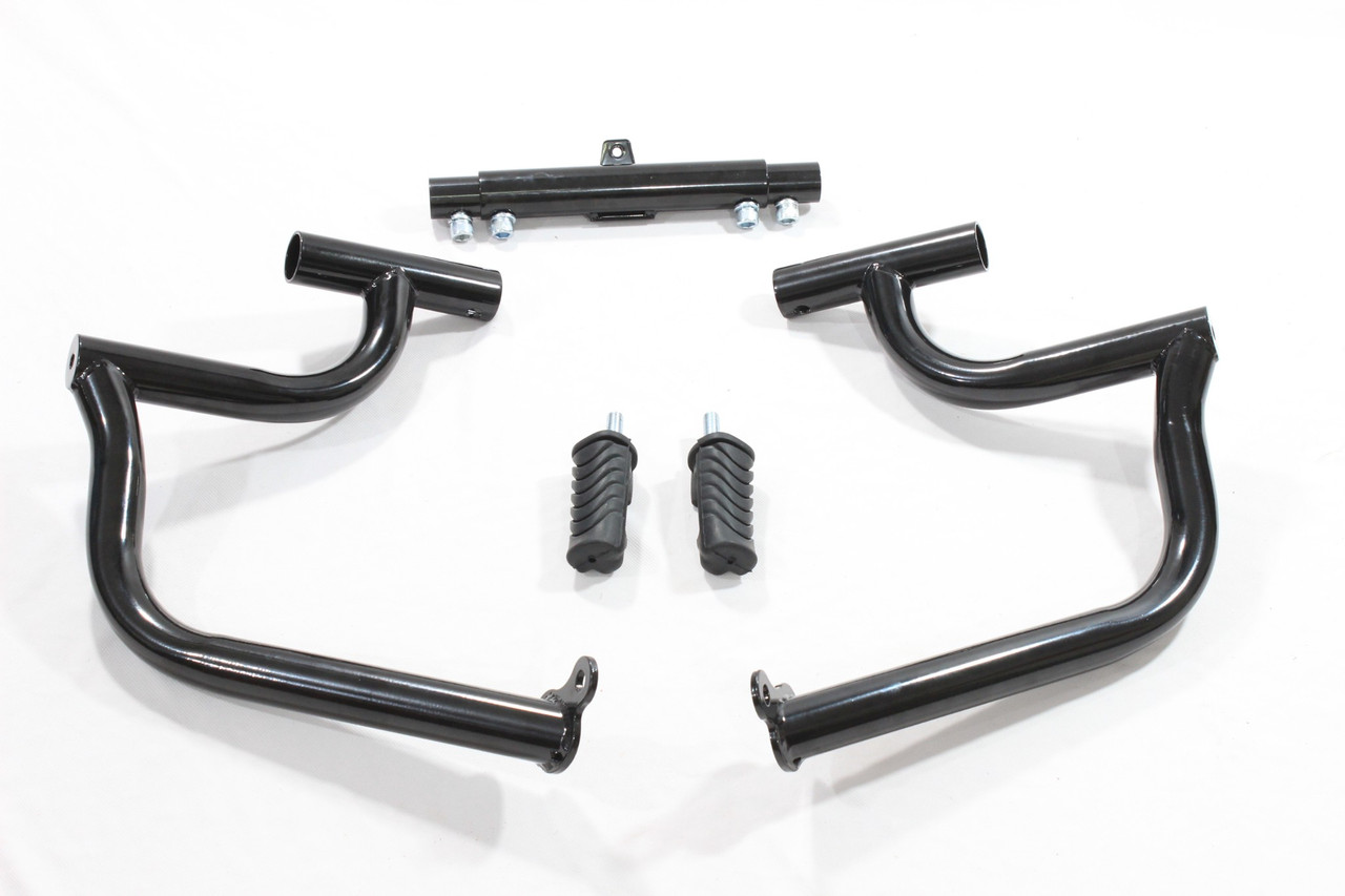 BAGGER ENGINE GUARD HIGHWAY CRASH BAR 4 HARLEY TOURING KING FL 2009-25 ...