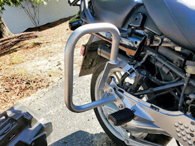 Rear Crash Bars & Engine Guard for BMW R1150 RT (2000–2004) | Talon Billets