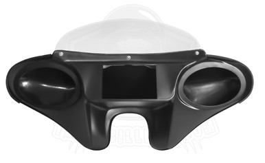 BATWING FAIRING WINDSHIELD 4 HARLEY 1200 883 XL SUPER LOW IRON ...