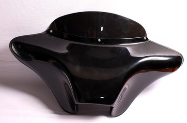 Painted Batwing Fairing & Windshield for Harley Softail Rocker ...