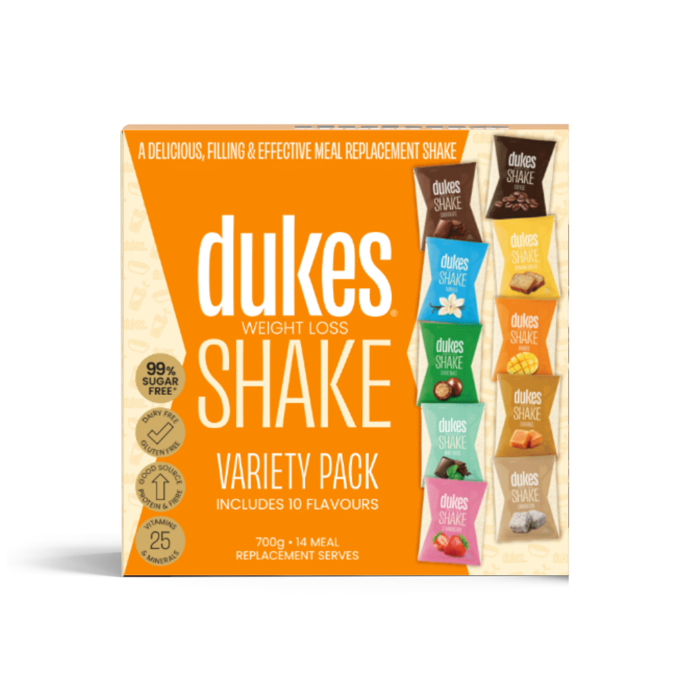 Dukes Weight Loss Shake Variety Pack 10 Sachets | Blooms The Chemist