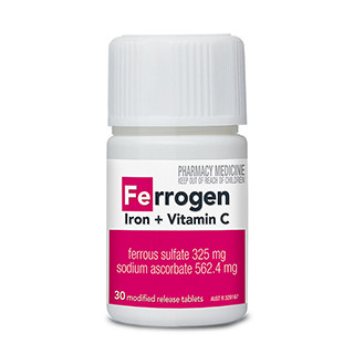 Ferrogen Iron + Vit C Mr - 30 Tablets | Blooms The Chemist