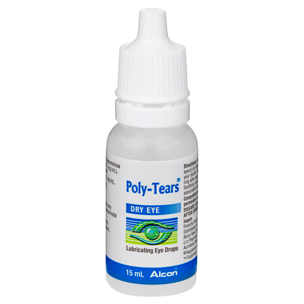 Poly Tears Eye Drops 15ml | Blooms The Chemist
