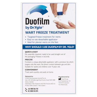 Duofilm by Dr. Yglo Wart Freeze Treatment 50mL | Blooms The Chemist