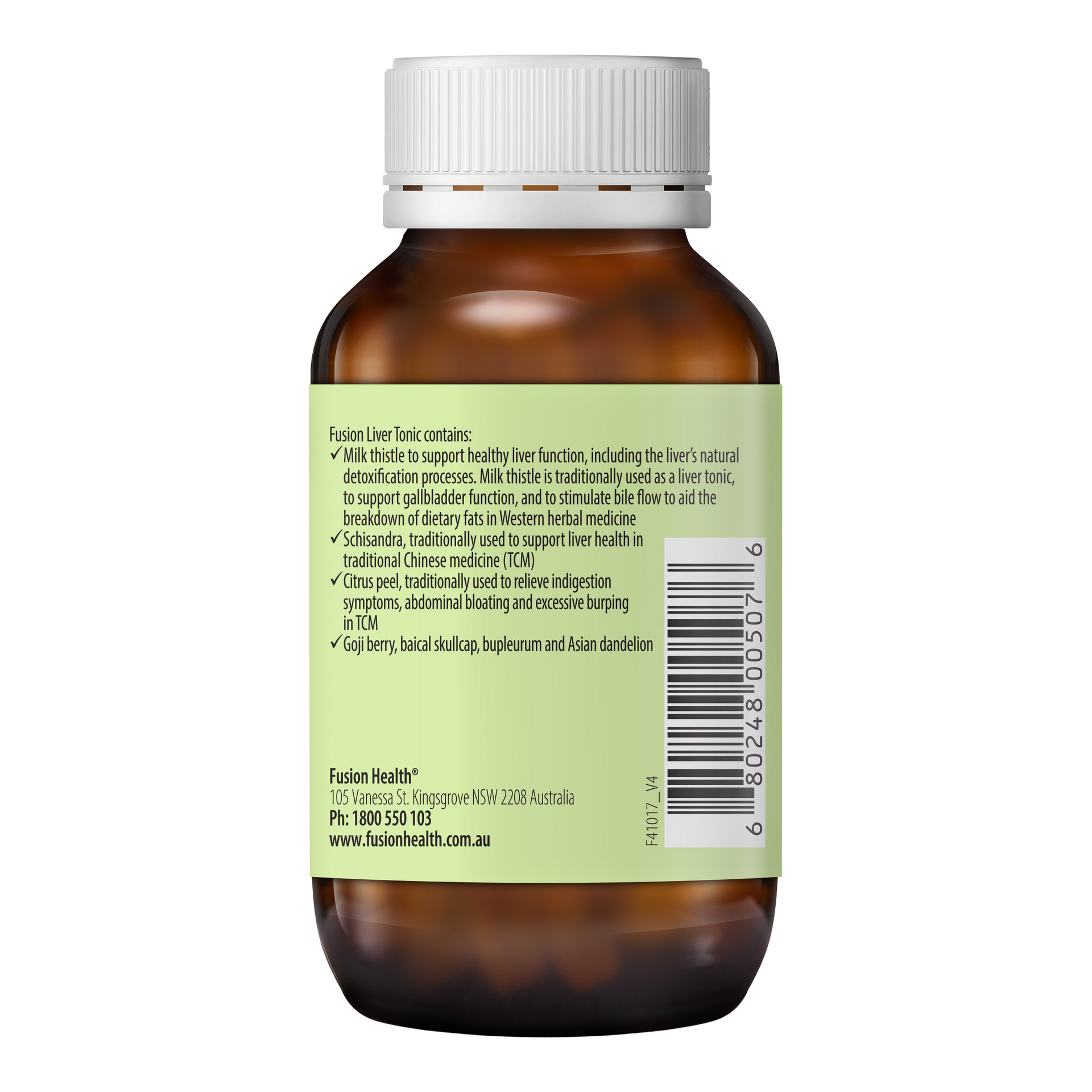 Fusion Liver Tonic 60 Tablets | Blooms The Chemist