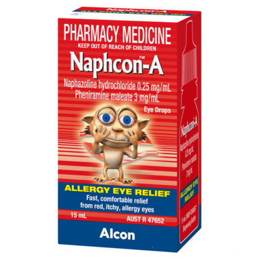 Naphcon-A Eye Drops 15mL | Blooms The Chemist