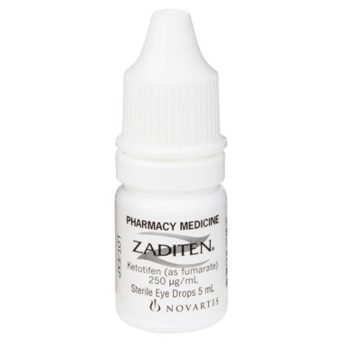 Zaditen Eye Drops 5mL | Blooms The Chemist