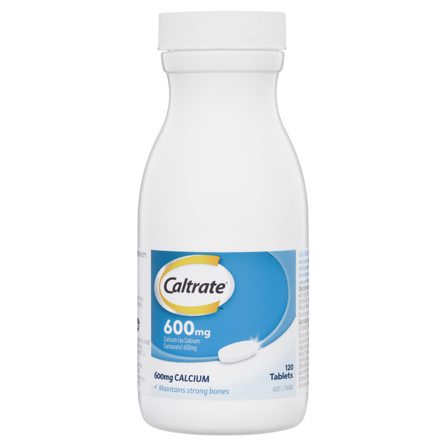 Caltrate 600Mg Calcium 120 Tablets | Blooms The Chemist
